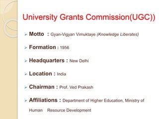 UGC Powerpoint presentation | PPSX