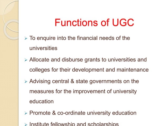 UGC Powerpoint presentation | PPSX