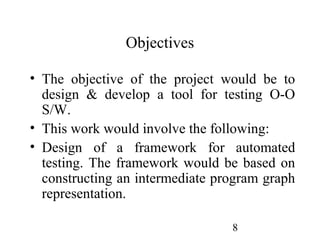 Testing of Object-Oriented Software | PPT