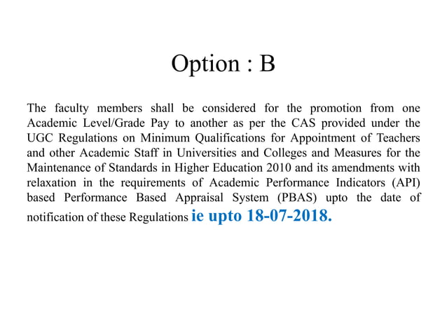 Ugc regulations 2018 | PPTX | Postgraduate Education | College Education