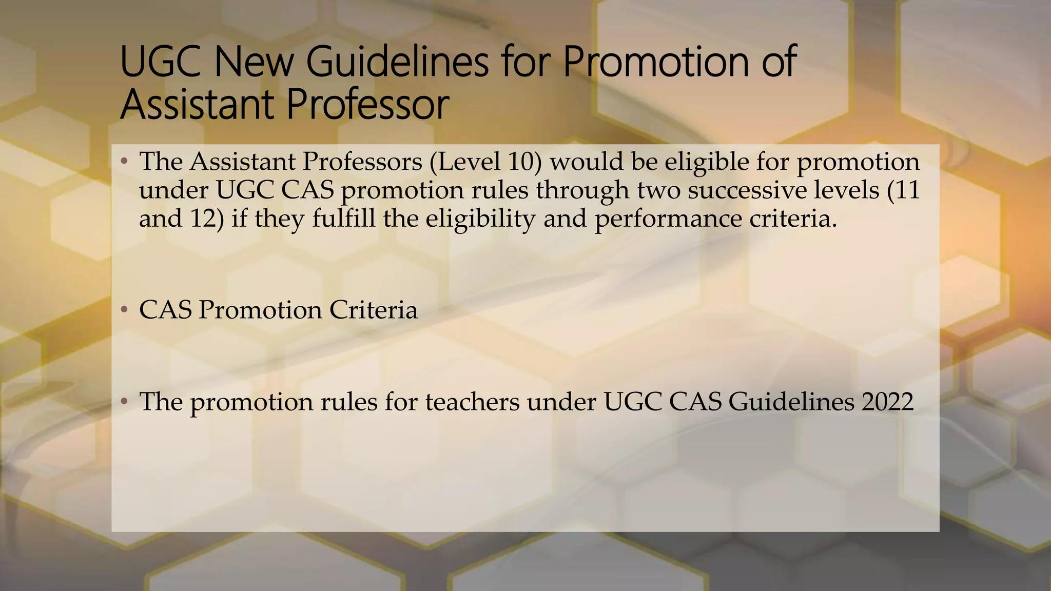 UGC Regulations: Rules and Guidelines 2022 | PPTX