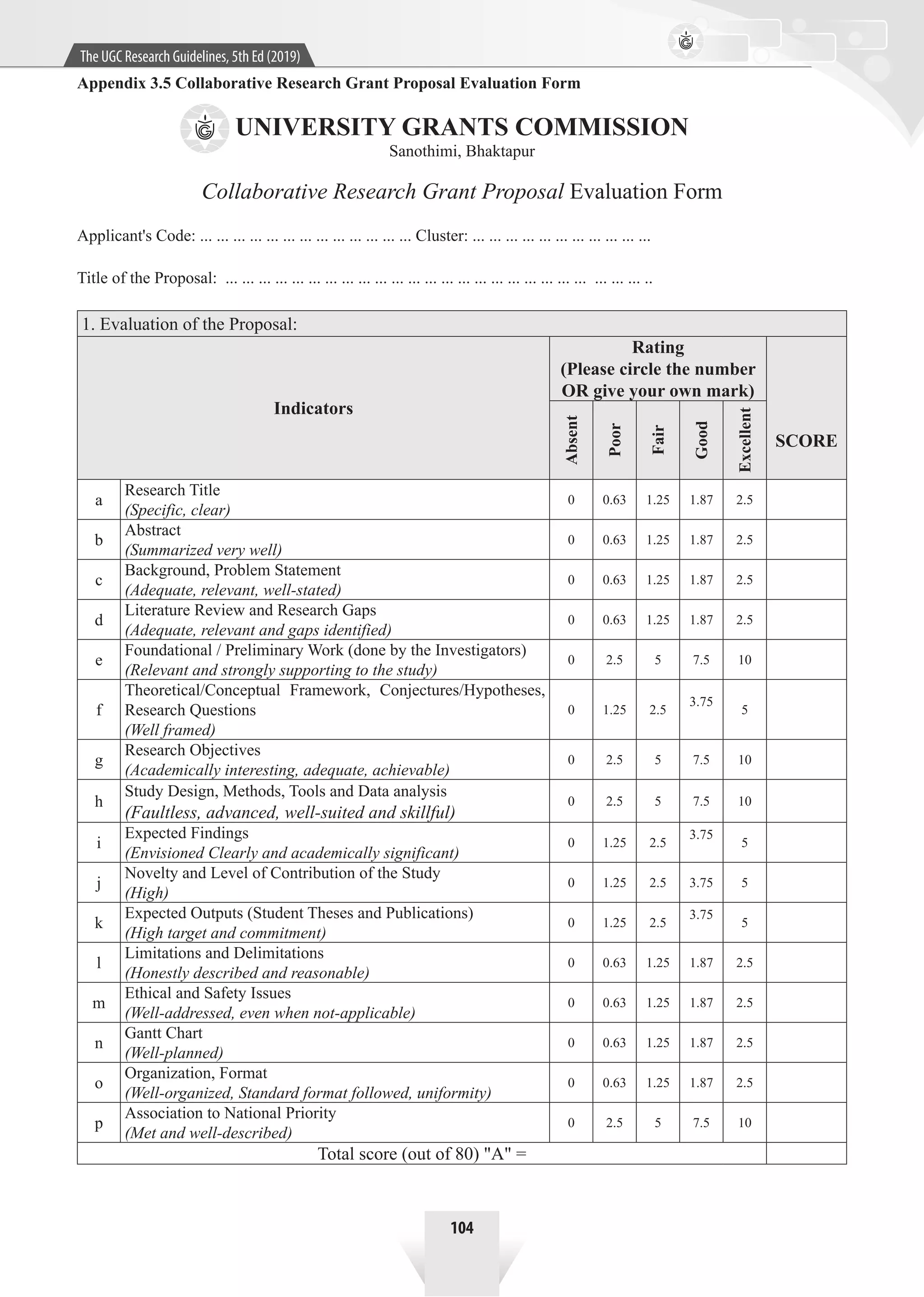 Ugc research guideline 2019 (1) | PDF