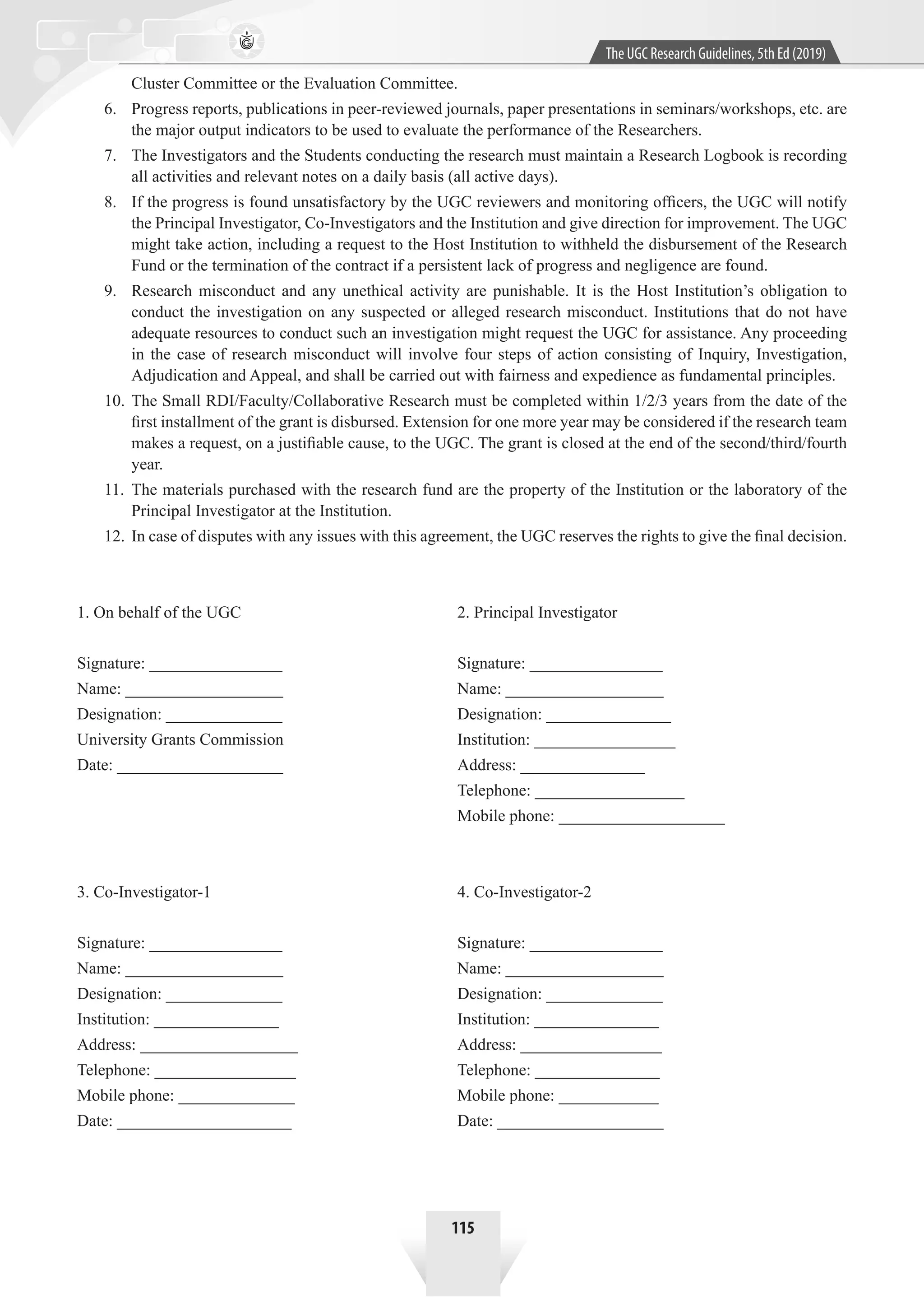 Ugc research guideline 2019 (1) | PDF
