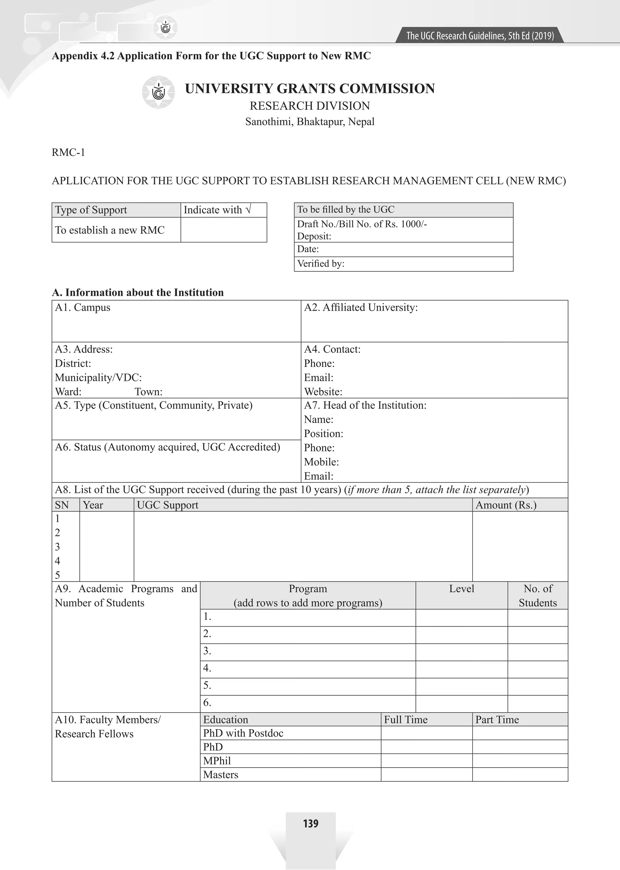 Ugc research guideline 2019 (1) | PDF