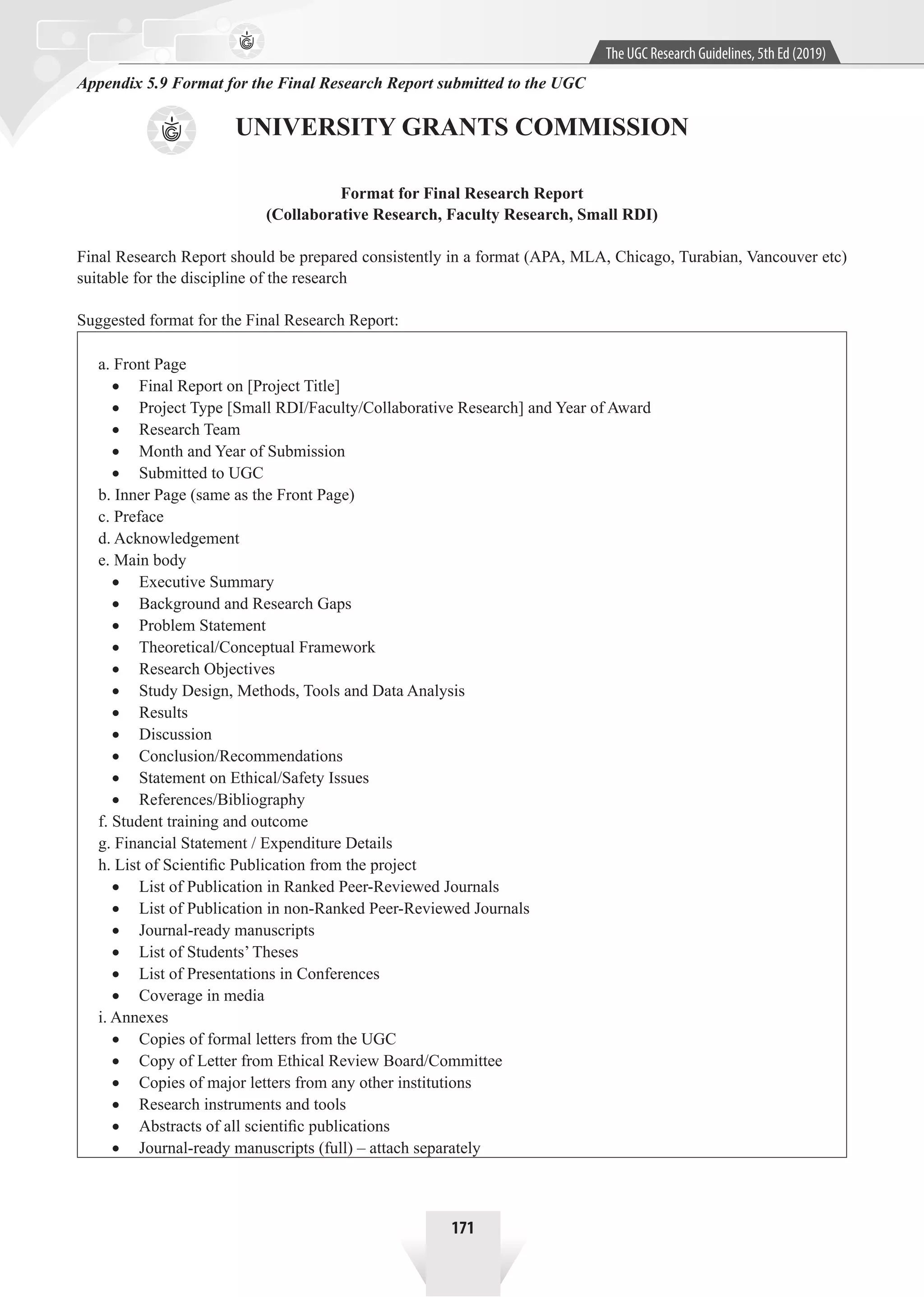 Ugc research guideline 2019 (1) | PDF