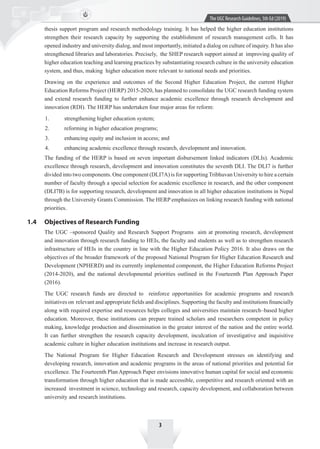 Ugc research guideline 2019 (1) | PDF