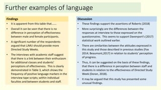Ug dissertations writing up your findings and discussion | PPTX
