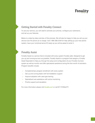 Fonality Connect+ User Guide | PDF | IT and Internet Support | Internet