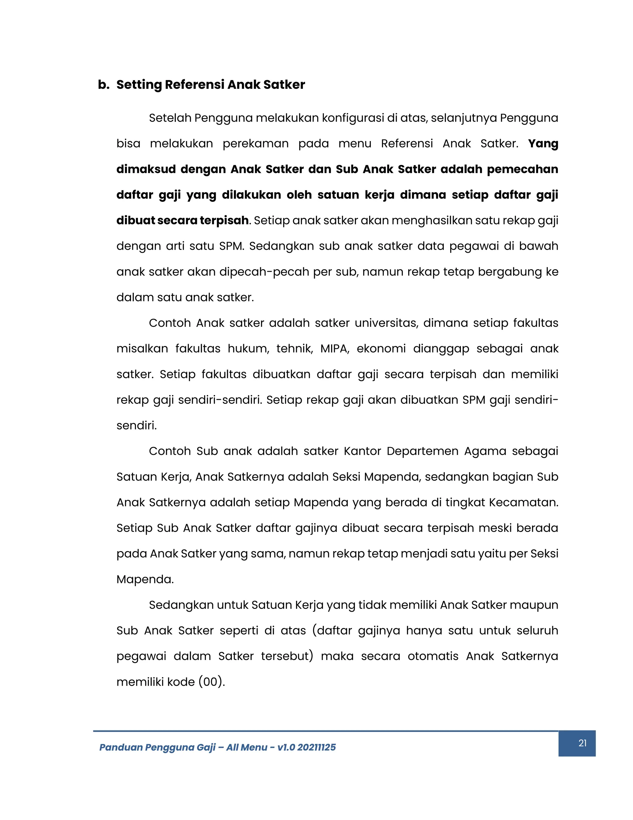 Aplikasi GAJIWEB Kemenkeu Untuk SATKER_v1.0 | PDF