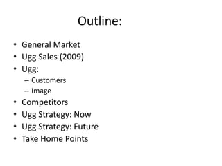 Marketing Uggs | PPTX