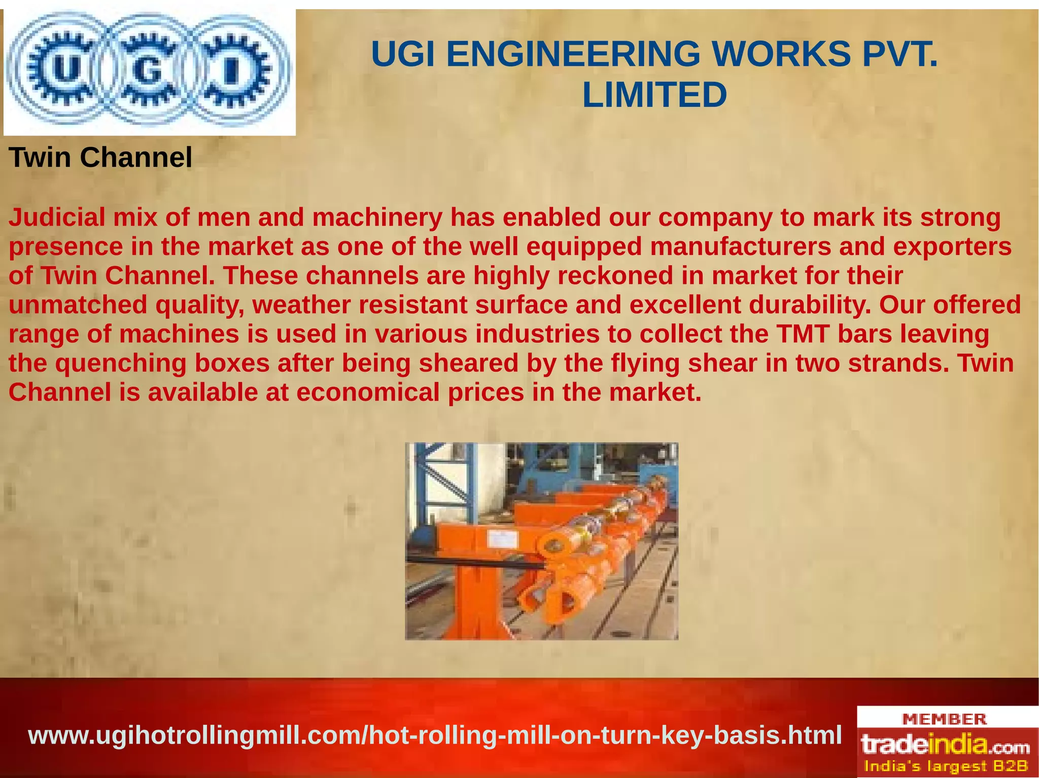 Hot Rolling Mill Exporter,Manufacturer,UGI ENGINEERING WORKS | PPT