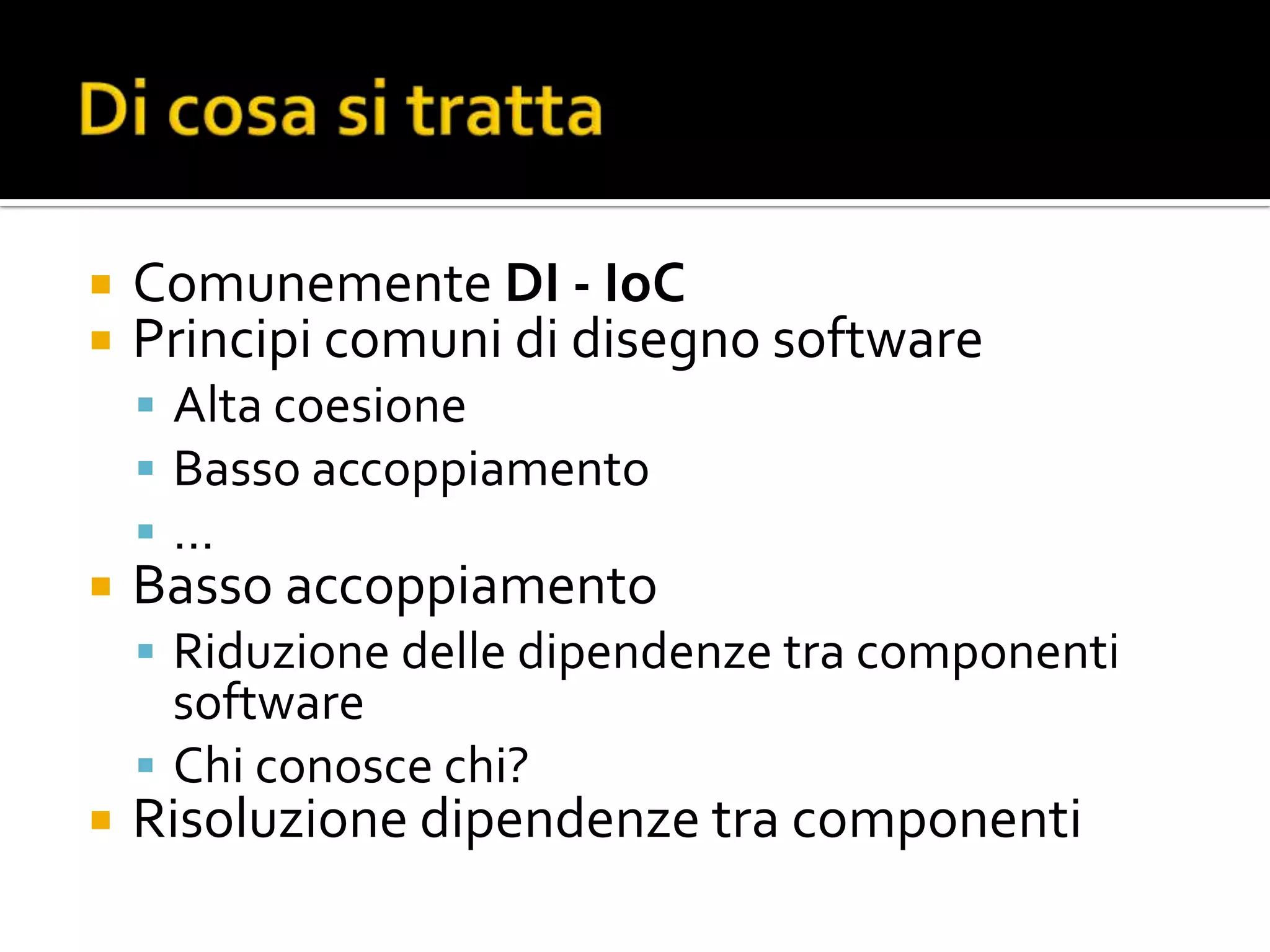 Dependency Injection and Inversion Of Control | PPT Dependency Injection and Inversion Of Control | PPT