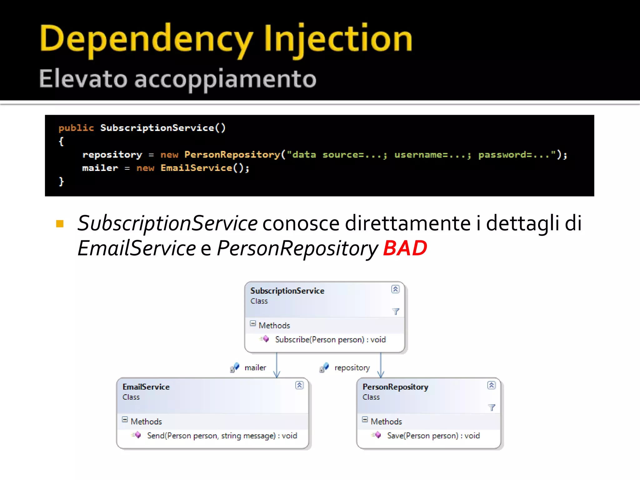 Dependency Injection and Inversion Of Control | PPT Dependency Injection and Inversion Of Control | PPT