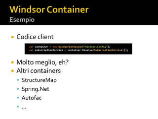 Dependency Injection and Inversion Of Control | PPTX