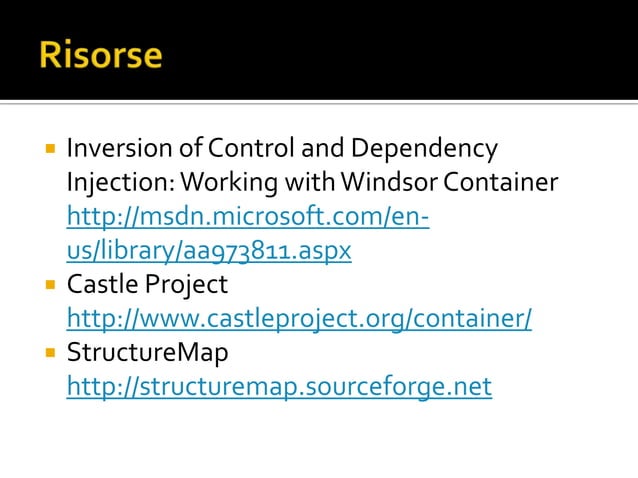 Dependency Injection and Inversion Of Control | PPTX