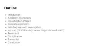 UGIB -MANAGEMENT .powerpoint presentation | PPTX