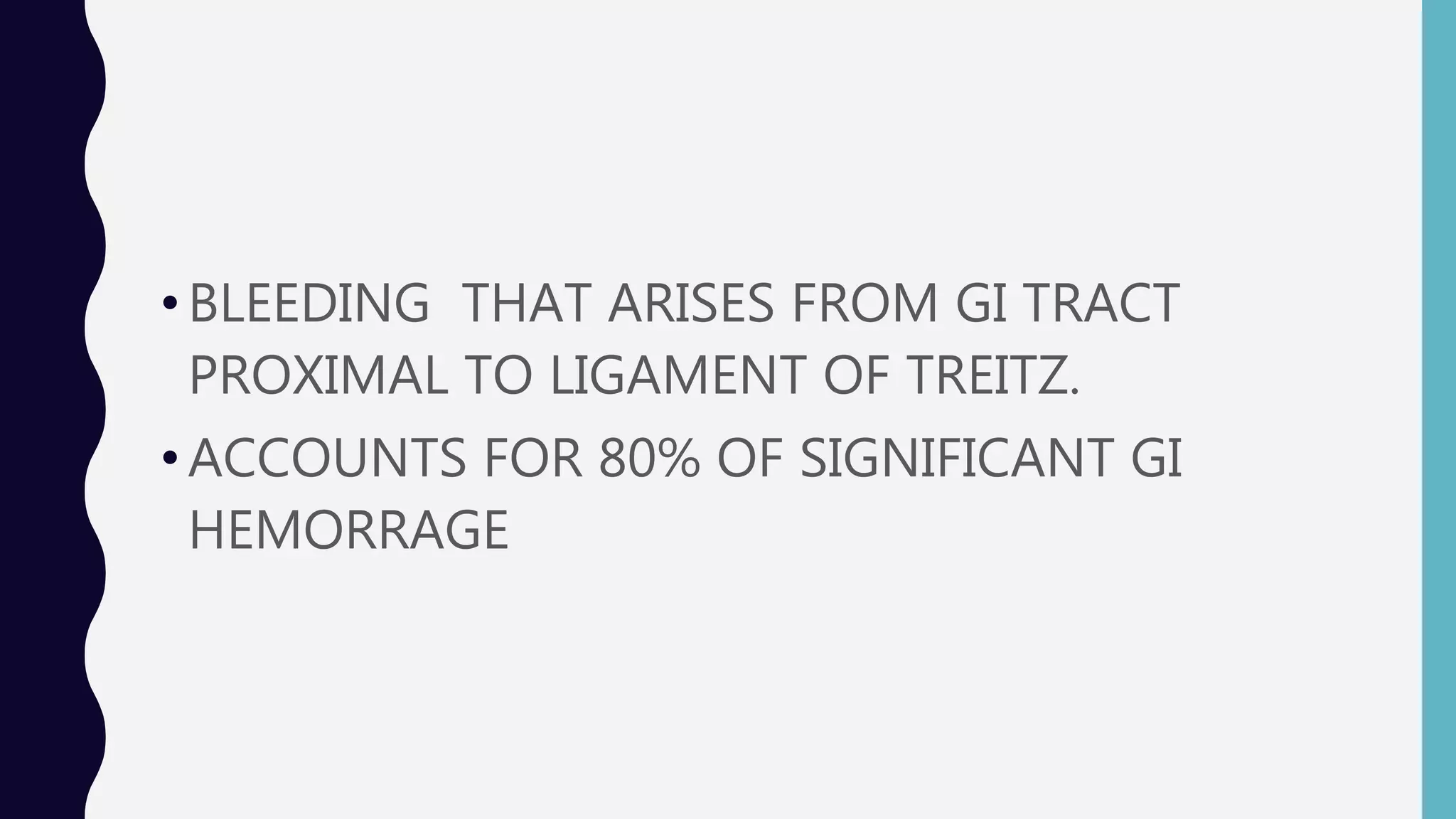 UPPER GASTROINTESTINAL BLEEDING | PPTX
