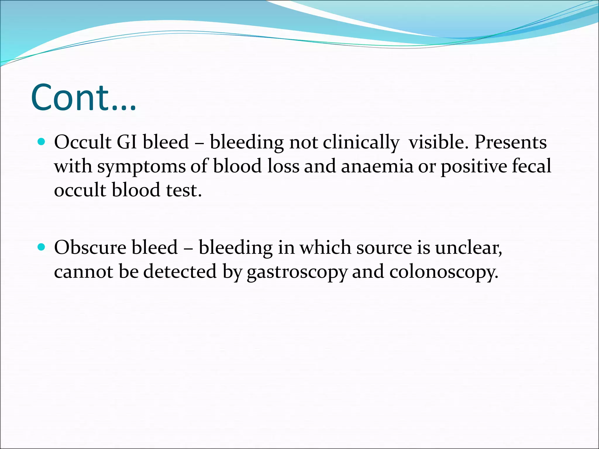 Upper GI Bleeding | PPTX