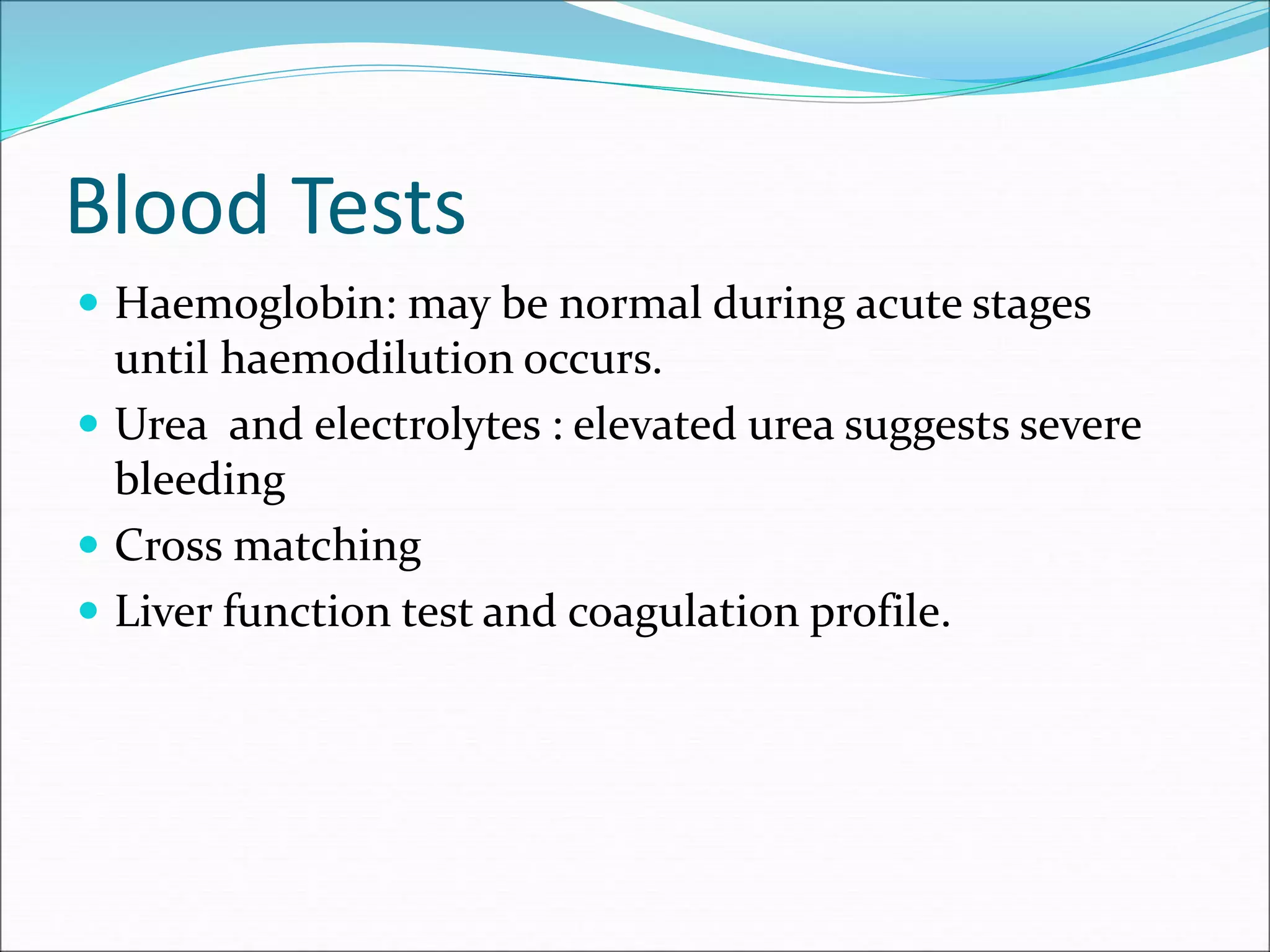 Upper GI Bleeding | PPTX
