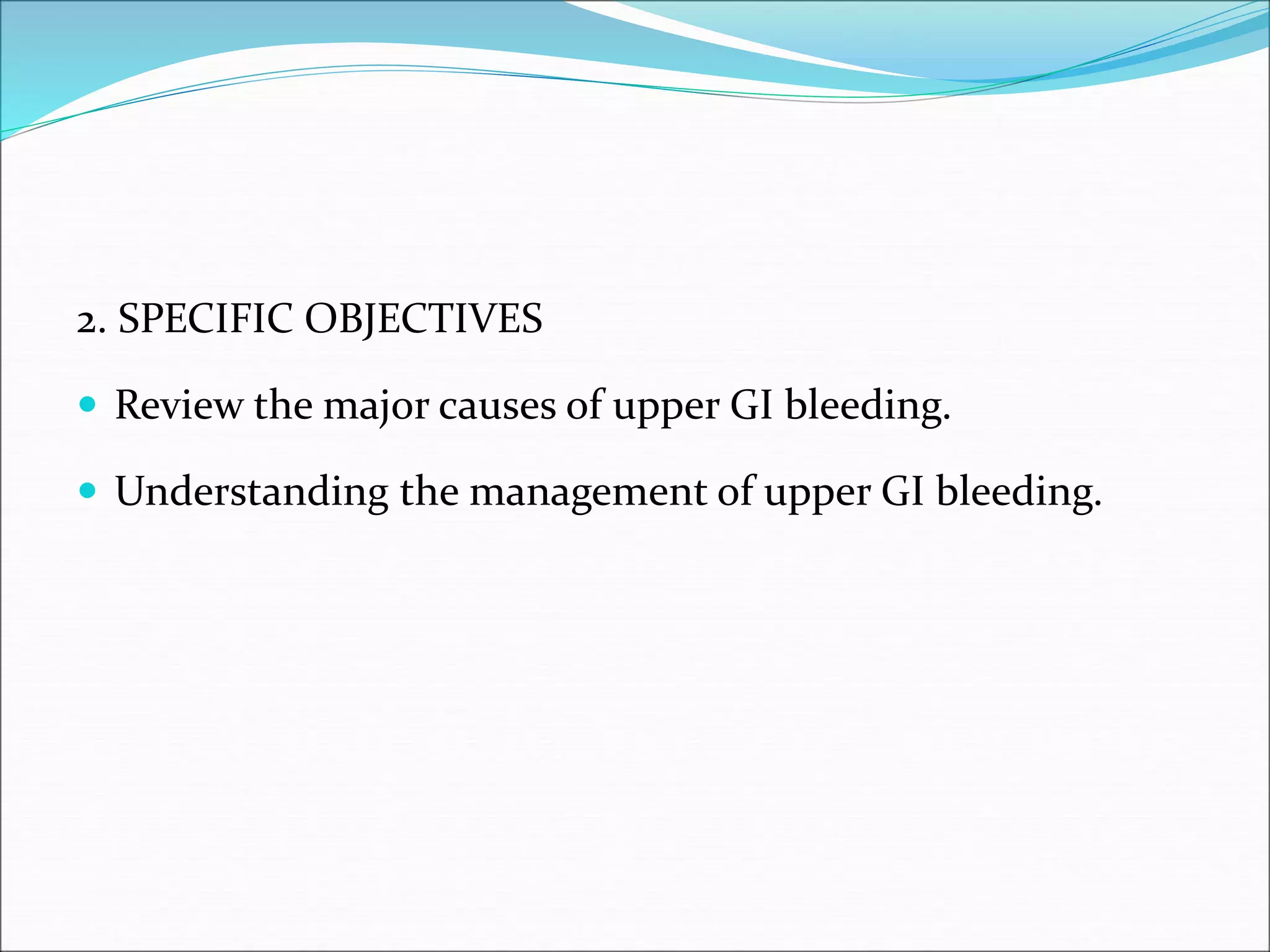Upper GI Bleeding | PPTX
