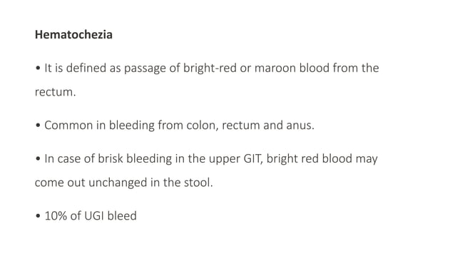 Upper GI bleeding (UGIB) Lecture Ppt.pptx | Blood Disorders | Diseases and Conditions