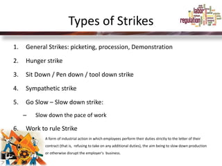 Industrial Dispute PPT. A ppt for Indian Industrial Dispute act 1947 | PPTX