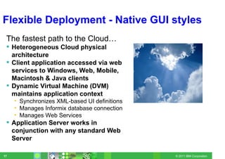 Ugif 04 2011 ibm informix genero offering v12 | PDF