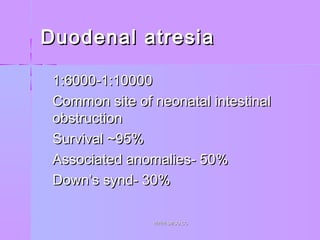 intestinal atresia | PPT
