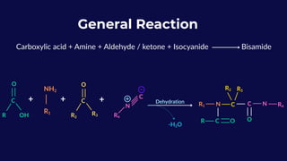 UGI REACTION M.PHARM ADVANCE ORGANIC CHEMISTRY | PDF