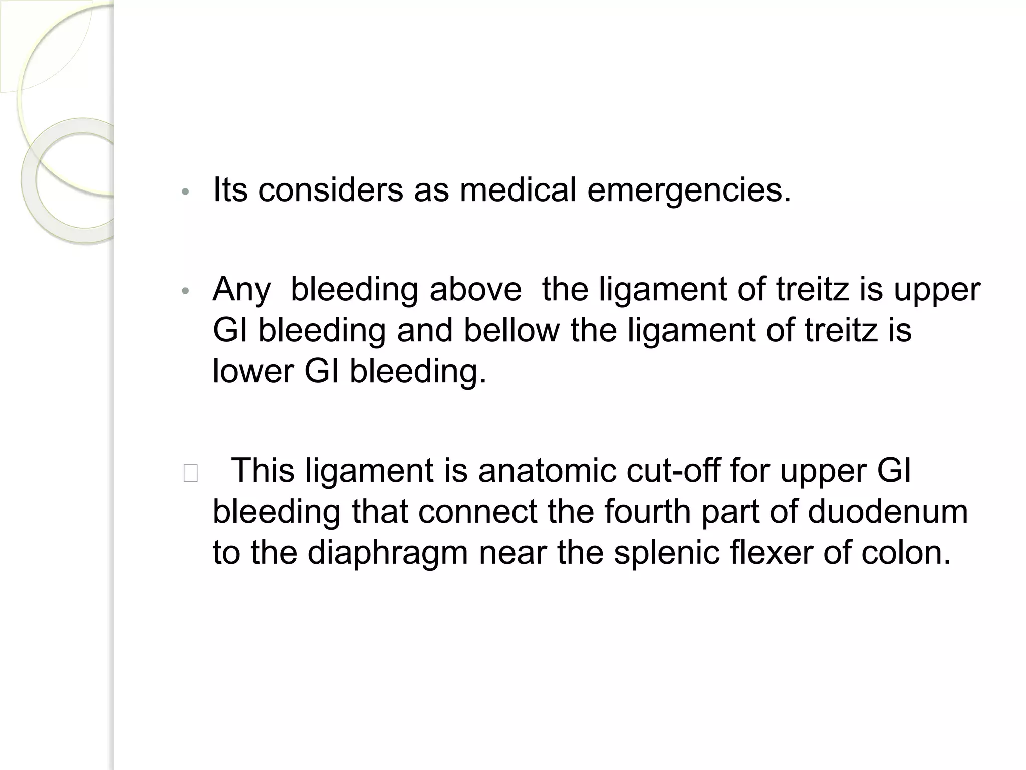 Upper gastrointestinal bleeding | PPTX