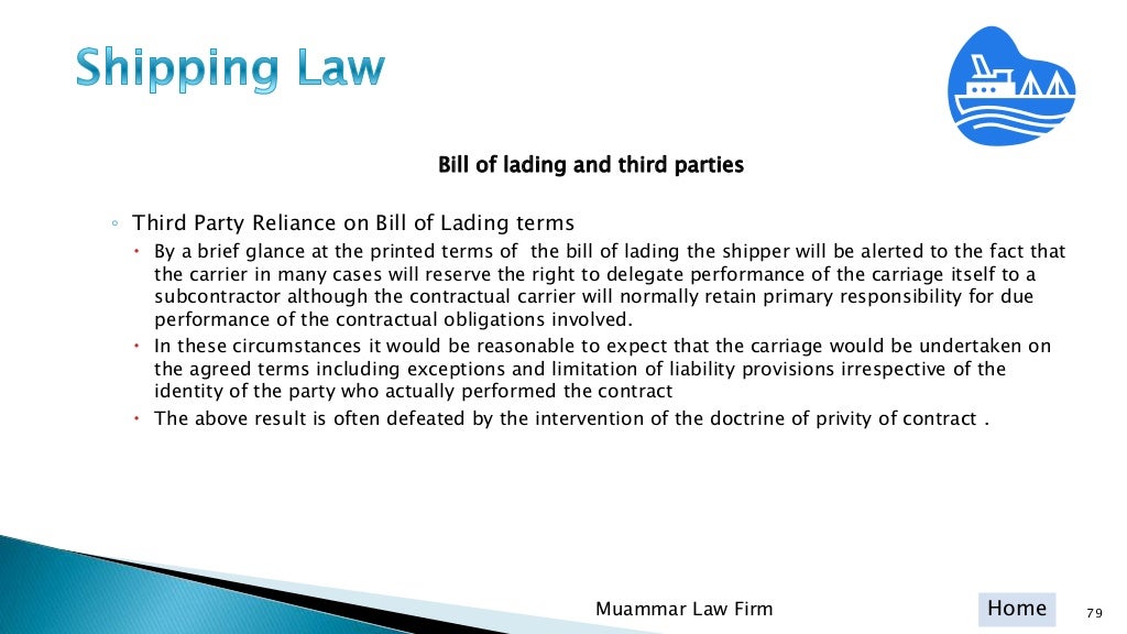 Shipping law