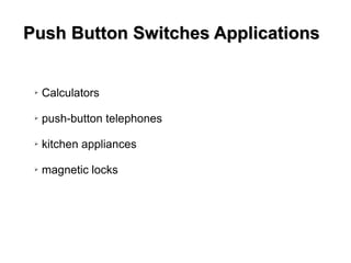 Details of Push Button Switches | ODP