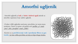 Ugljenik- Prezentacija iz hemije | PPTX