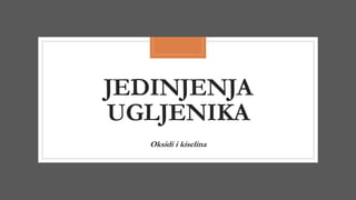 Ugljenik- Prezentacija iz hemije | PPTX