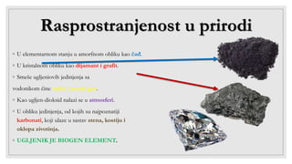 Ugljenik- Prezentacija iz hemije | PPTX