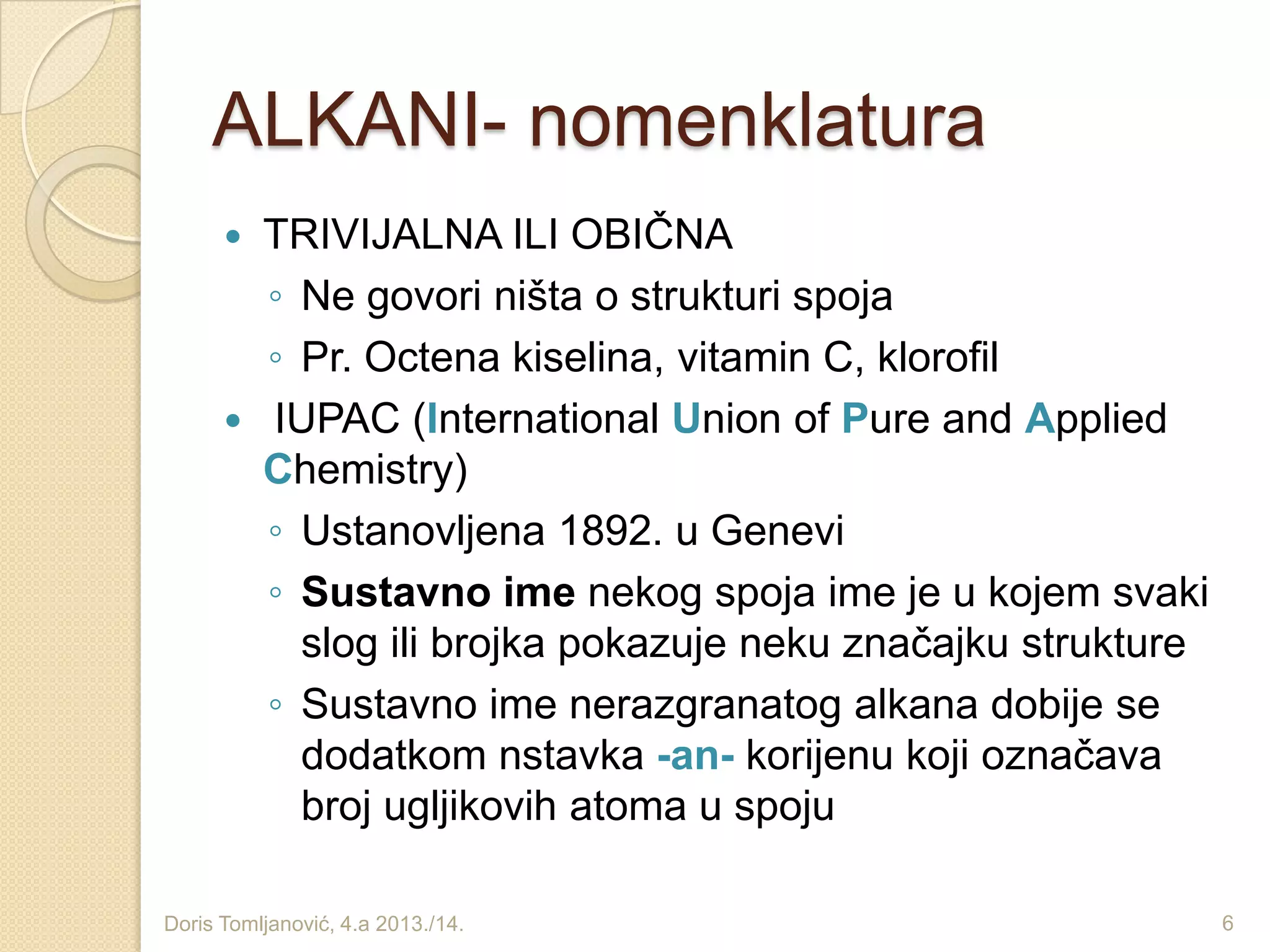 Ugljikovodici | PPTX