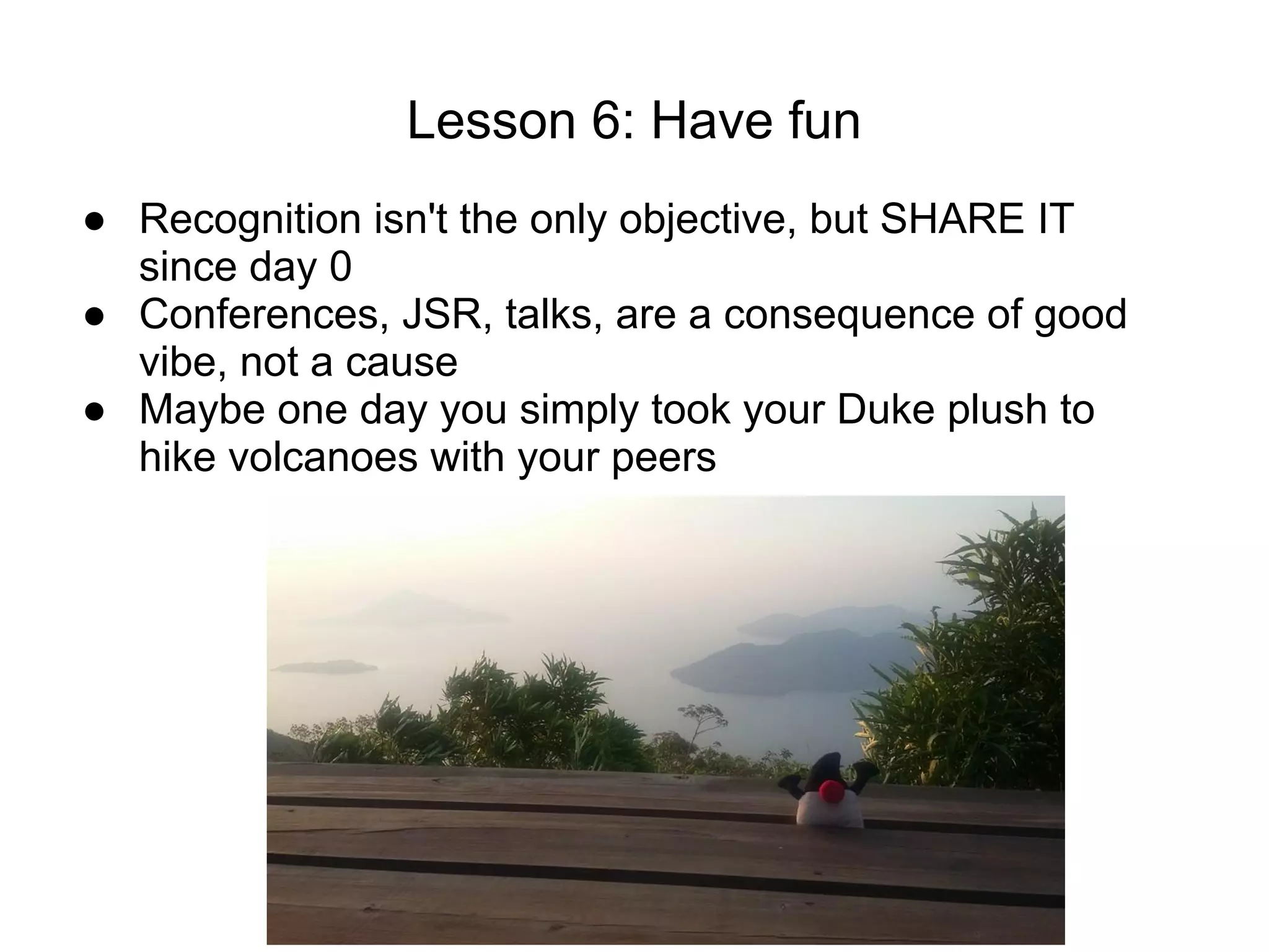 Increasing the Maturity of our Java User Groups | PPT