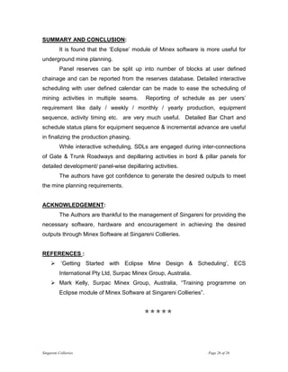 Ug mine planning | PDF