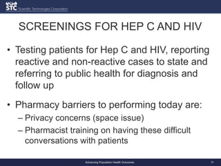 Point of Care Testing in Pharmacies | PPTX