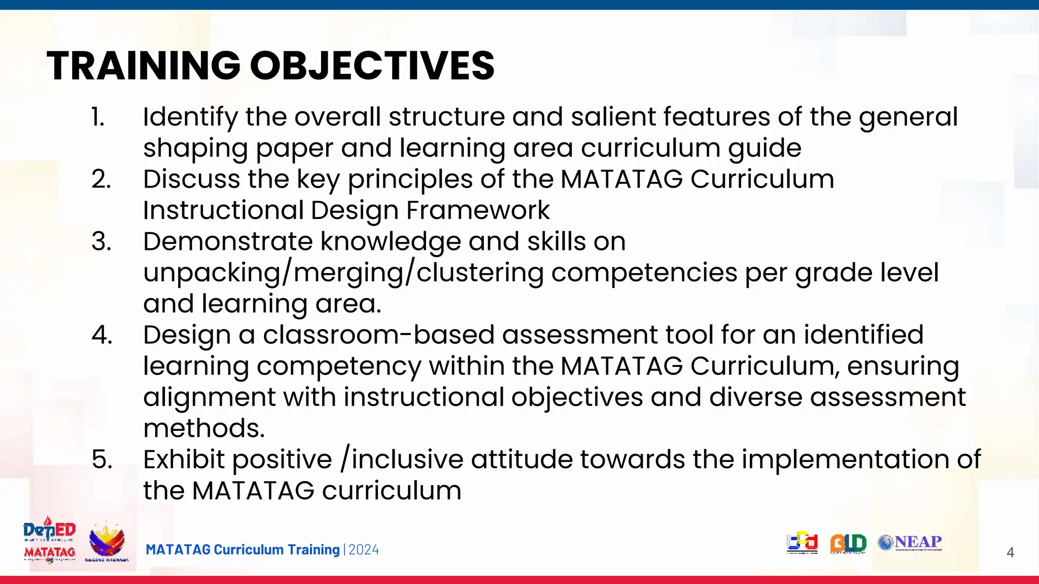 UGNAYAN-SD_The-MATATAG-Curriculum-Training-Design.pptx