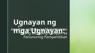 UGNAYAN NG MGA UGNAYAN SA LIPUNANG MAPAYAPA.pptx