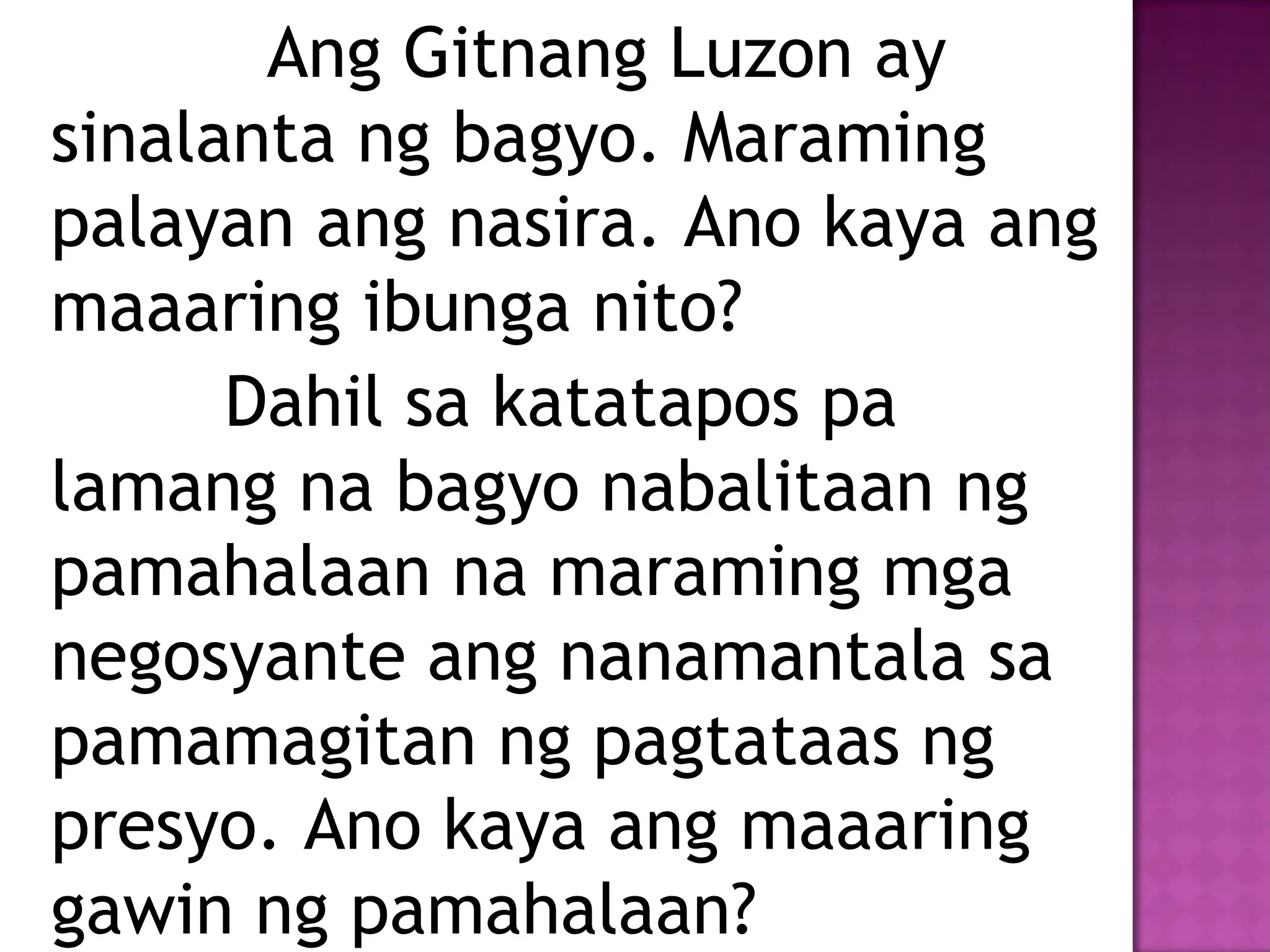 Ugnayan ng pamilihan at pamahalaan | PPT