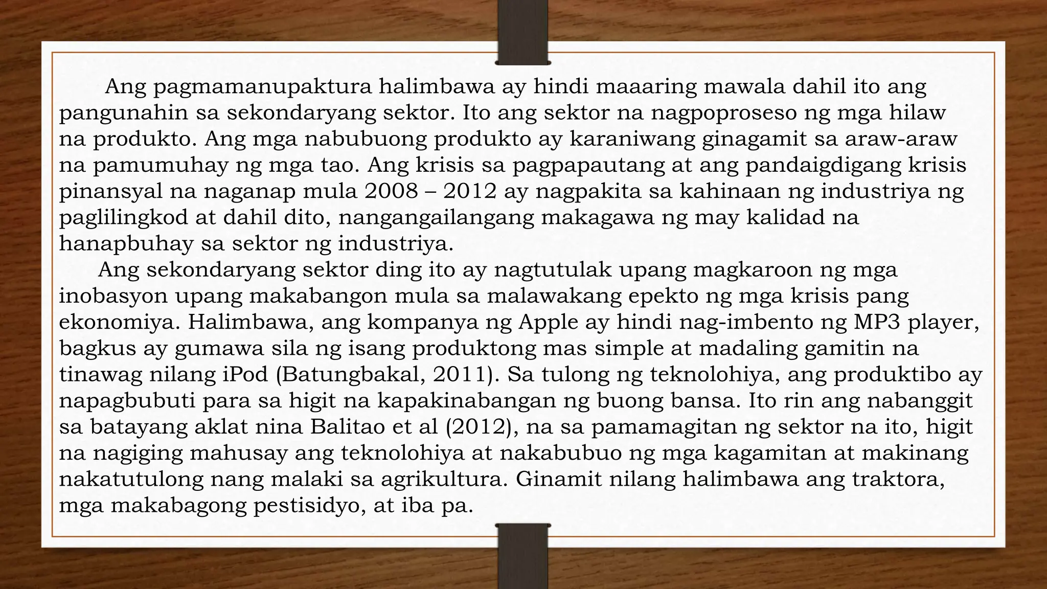 Ugnayan ng sektor ng agrikultura at industriya.pptx
