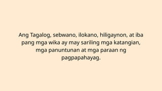 ugnayanngwika2.pptx FILIPINO MAJOR SEOND | PPTX