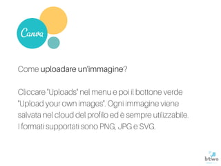 Guida all'uso di Canva | PDF