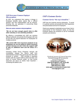 UGP Chrysler Brochure from Ancira Chrysler Jeep Dodge | PDF