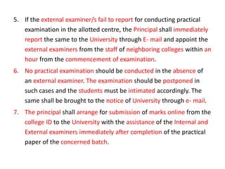 Ug practical exam | PPTX