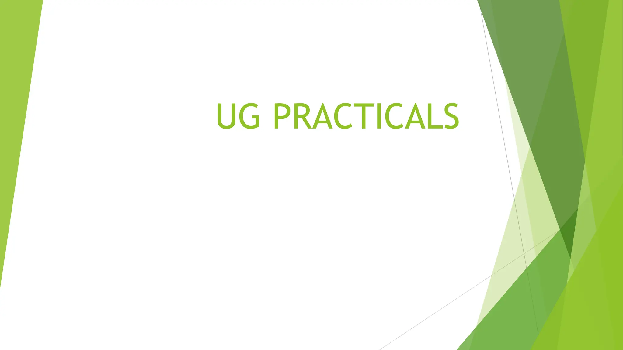 UG PRACTICALS Pathology presentation 2nd year | PPTX