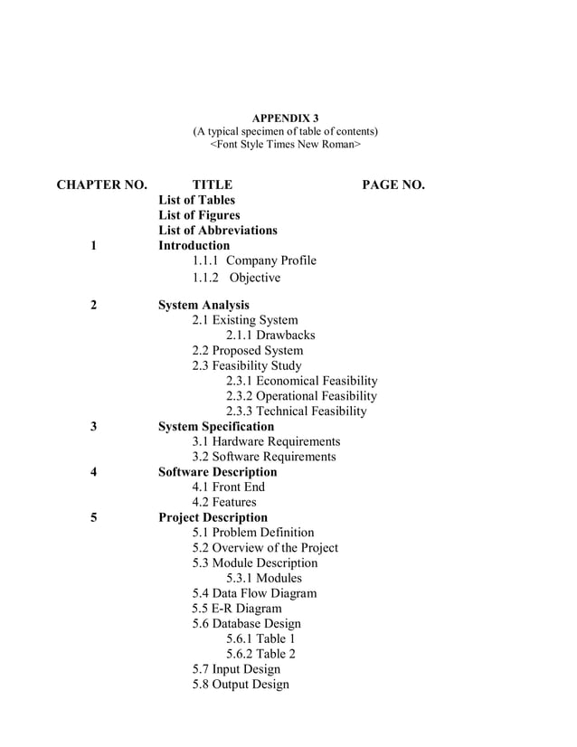 Ug project formate | PDF