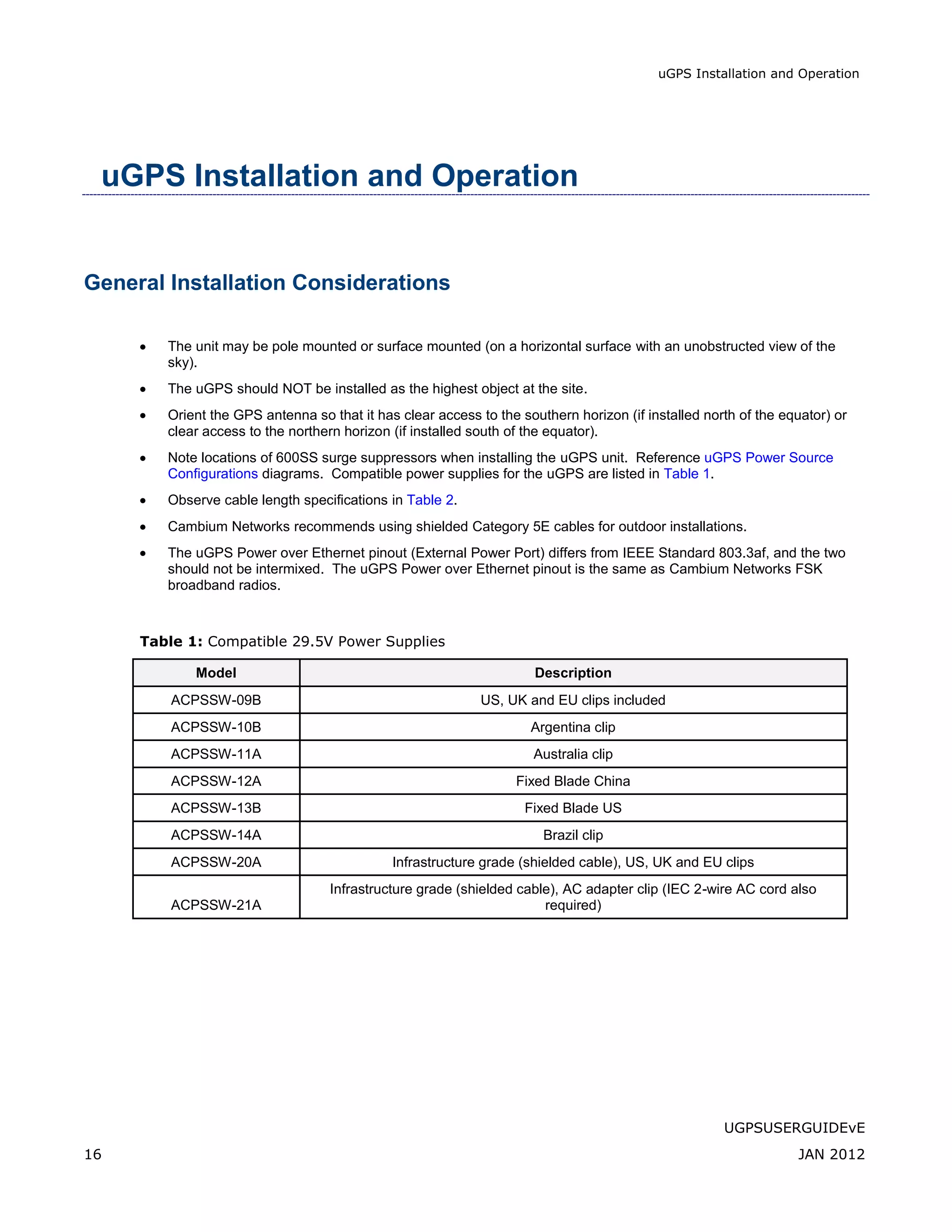 Ugps user guide_v_e | PDF